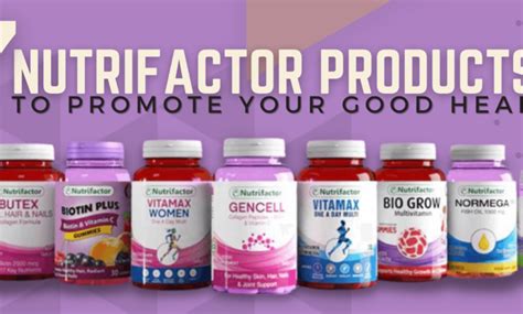 Guide On Nutrifactor Products Nutrifactor Nutrifactor Products