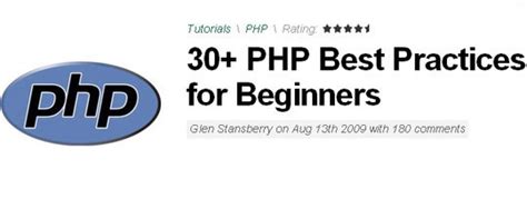 20 Useful Php Tutorials For Beginners