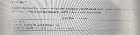 Solved Create A Function That Returns A String Corresponding Chegg