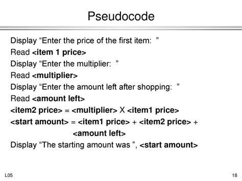 Algorithms Part 2 Of 3 Topics Problem Solving Examples Pseudocode Ppt Download