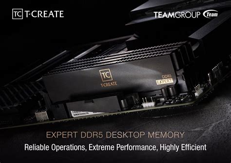 Team T Create Expert 32gb 2 X 16gb Ddr5 6000 Pc5 48000 Desktop Memory Model
