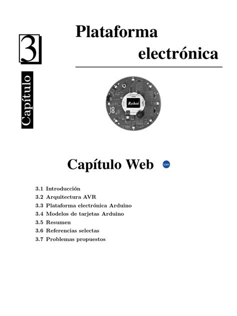 Arduino Cap3 Web Pdf Pdf Microcontrolador Unidad Central De