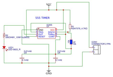 SIMPLE TIMER Resources EasyEDA