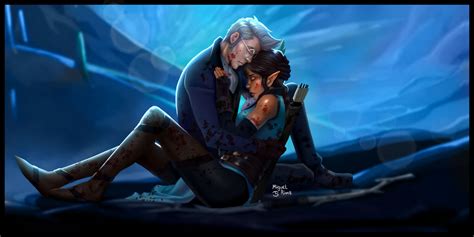 Fanart Of Percy And Vexahlia By Miguel Rivas By Miguelrivasart On