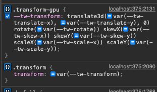 Transform Pages Seems Outdated Issue Tailwindlabs Tailwindcss Github