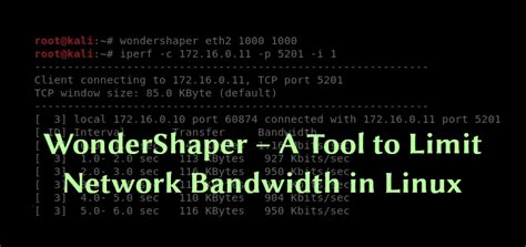 Wondershaper A Tool To Limit Network Bandwidth In Linux Artofit
