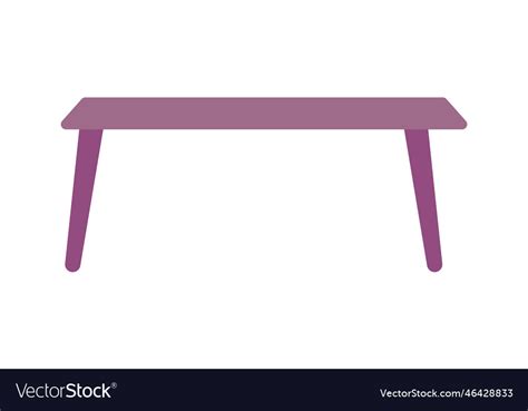 Table Furniture For Lab Office Royalty Free Vector Image
