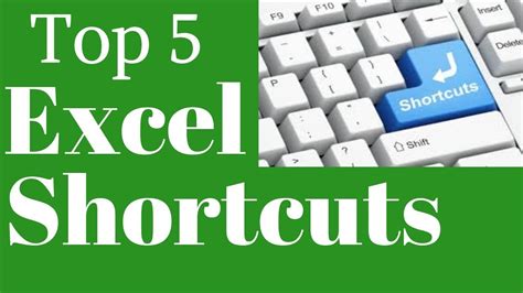 5 Excel Shortcuts Learn Excel Course Ms Word Course And Ms Excel