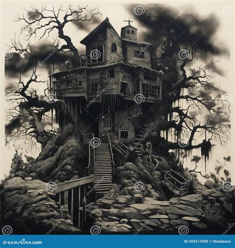 Tree Houses Drawings Creepy 20 Tree Houses Ideas In 2025 Fantasy