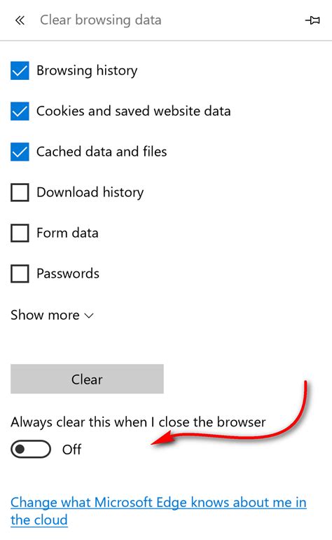 How To Delete Browsing History Automatically In Edge In Windows 10 Tip Dottech