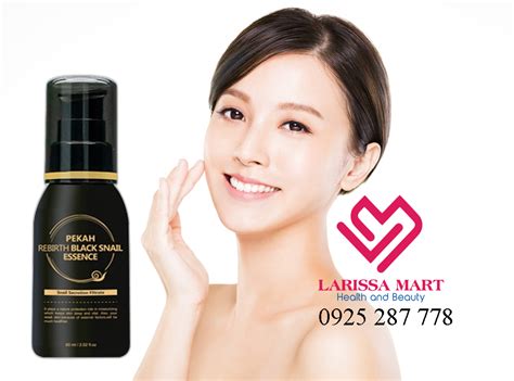 Tinh chất ốc sên Pekah( dưỡng ẩm phục hồi)-PEKAH rebirth black snail ...