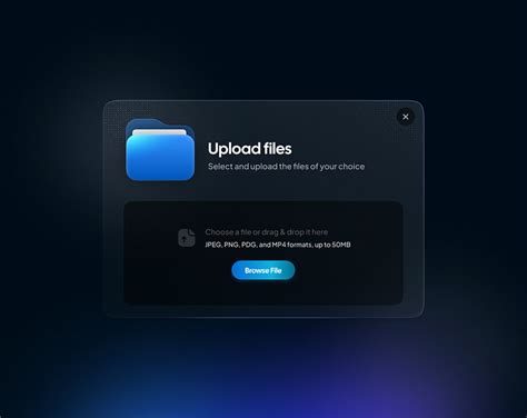 widget for file upload by dilan gunasekara on dribbble