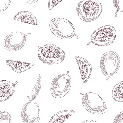 Passion Fruit Pattern Images Free Download On Freepik
