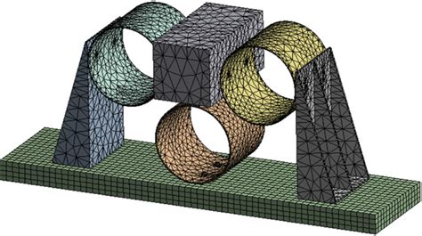 Finite Element Model Of Leaf Spring System Download Scientific Diagram