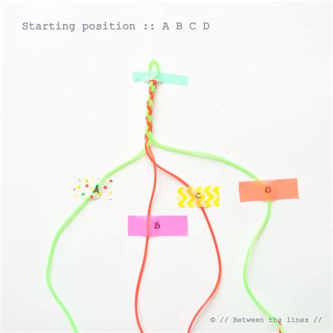 How To Braid 4 Strands Round