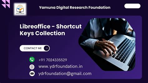 Libreoffice Shortcut Keys Collection Yamuna Digital Research Foundation
