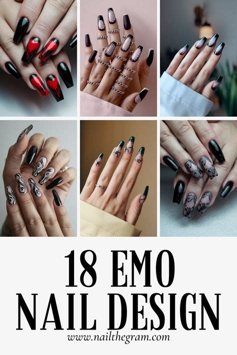 Emo Nails Ideas