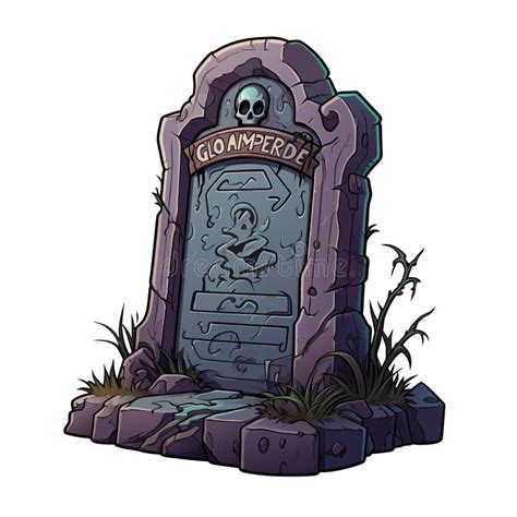 Gravestone Rip Skeleton Stock Illustrations 276 Gravestone Rip