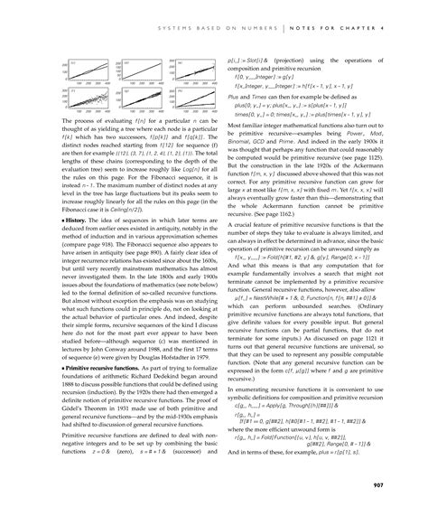 Notes For Recursive Sequences A New Kind Of Science Online By Stephen Wolfram Page 907