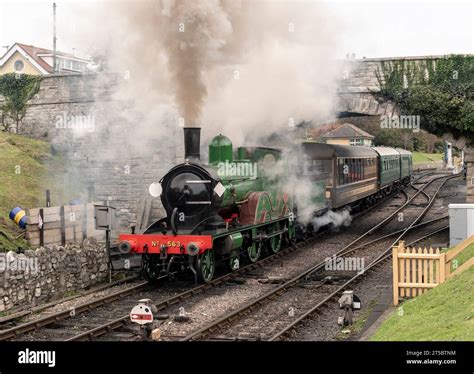 Restored London And Southwestern Railway Adams Class T3 Locomotive No