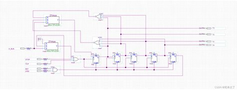 实验三 时序电路实验 Csdn博客