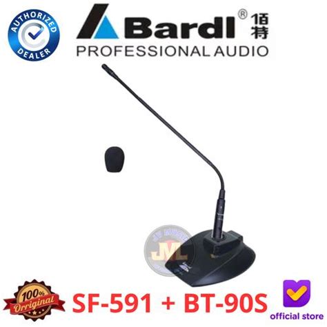 Jual Bardl Sf591 Bt90s Microphone Gooseneck With Base Bardl Sf 591 Bt