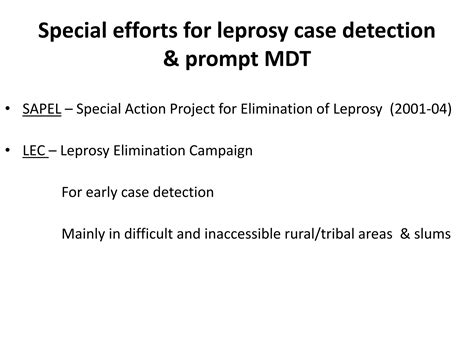 National Leprosy Eradication Programme Pptx