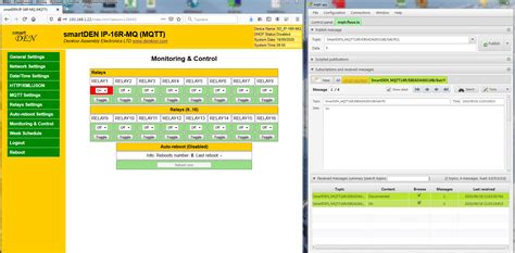 Smartden Iot Mqtt Ethernet 16 Relay Module Din Rail Box Denkovi A E Ltd