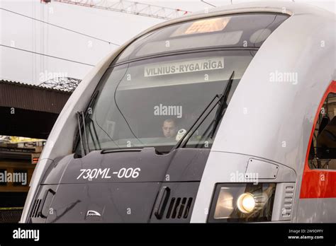 Riga Latvia 27th Dec 2023 Lithuanian Prime Minister Ingrida