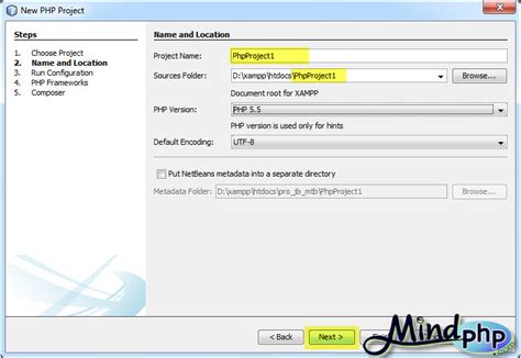 สรางโปรเจค Symfony Framework ใน NetBeans