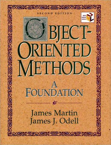 Object Oriented Methods A Foundation UML Edition Amazon Co Uk Martin James Odell James J