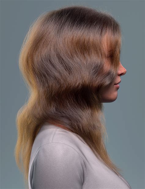 Dforce Strand Based Glamorous Wavy Style Hair For Genesis 9 Daz 3d