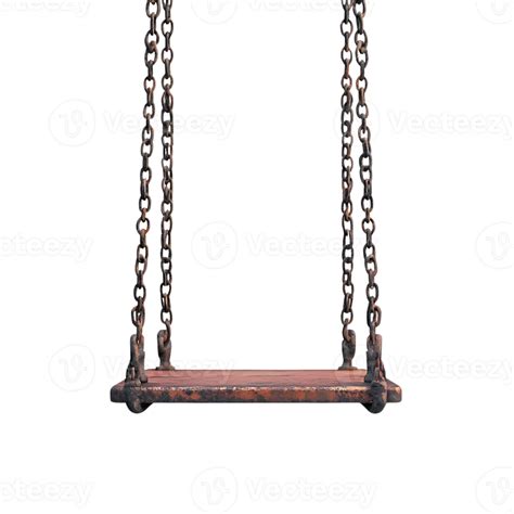Rusty Swing Set With A Transparent Background Perfect For Design Projects PNG