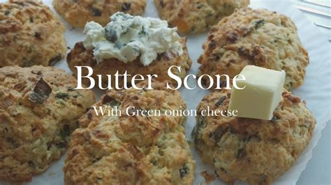 Baking 레이어드 반죽 대파 체다치즈 프랑스 버터 스콘 토핑은 대파크림치즈 박력분 강력분 고민이 된다면 모두 넣어보기 Baking 대파스콘 버터스콘
