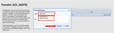 Secondary DNS With DNS Made Easy As Primary EasyDNS Knowledge Base
