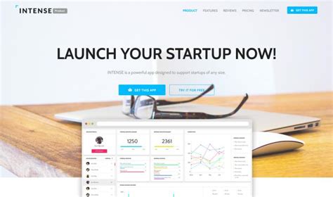 初创企业软件精品单页模板 html 模板王