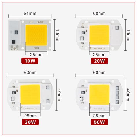 Mua Chip Đèn Led Cob 10w 20w 30w 50w 110v 220v Thông Minh Ánh Sáng Cao Giá Rẻ Nhất Tecki Vn