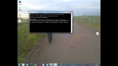 How To Create Table In Oracle Sql Youtube