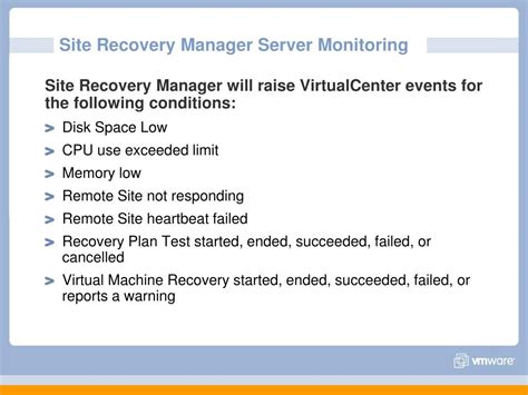PPT VMware Site Recovery Manager Technical Overview PowerPoint Presentation ID 358568