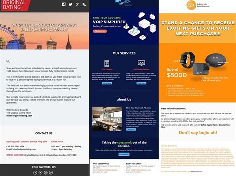 custom hand coded html email template and newsletter for email campaign upwork