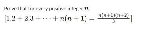 solved prove that for every positive integer n