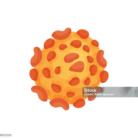현미경에서 B 형 간염 바이러스의 구조입니다 생물학 미생물입니다 분자 의학 개념입니다 책 Infographic 포스터 또는 전단지 평면 벡터 요소 0명에 대한 스톡 벡터