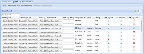 user group key management kron pam reference guide
