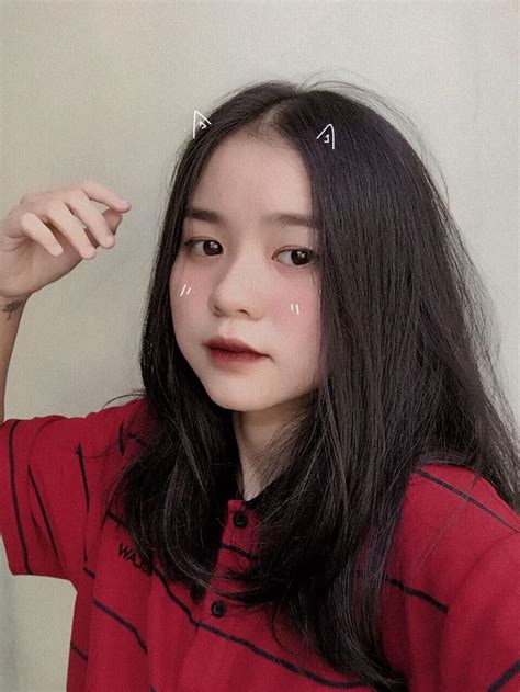 Ghim Trên Gái Xinh Gái Xinh Tóc Ngắn