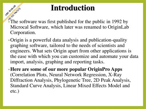 Ppt Originlab Software Powerpoint Presentation Free Download Id11395729