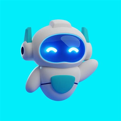 3d Robot Logo 8183 Robot 3d Illustrations Free Download In Png