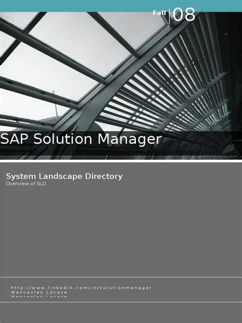 PDF Sap SM SLD Overview DOKUMEN TIPS
