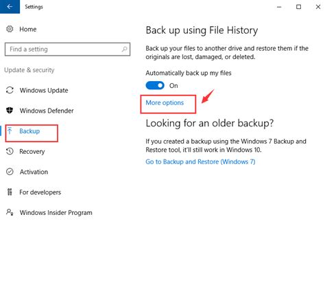 How To Restore Your Files From The Backup In Windows Driver Easy