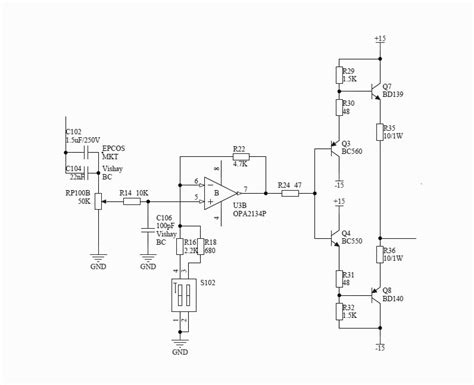 O2 Headphone Amp Schematic