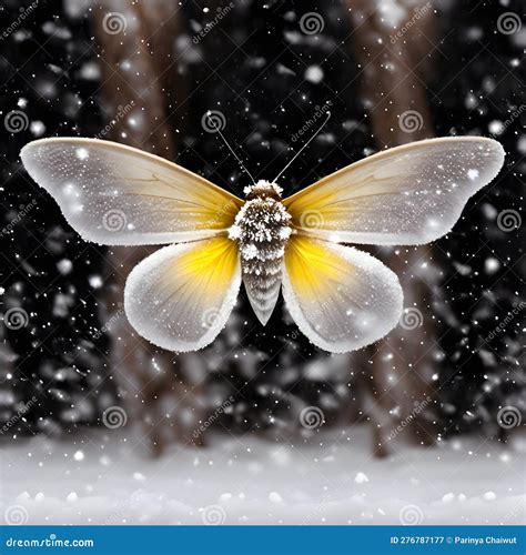 frosty flutter generative ai stock illustration illustration of cold